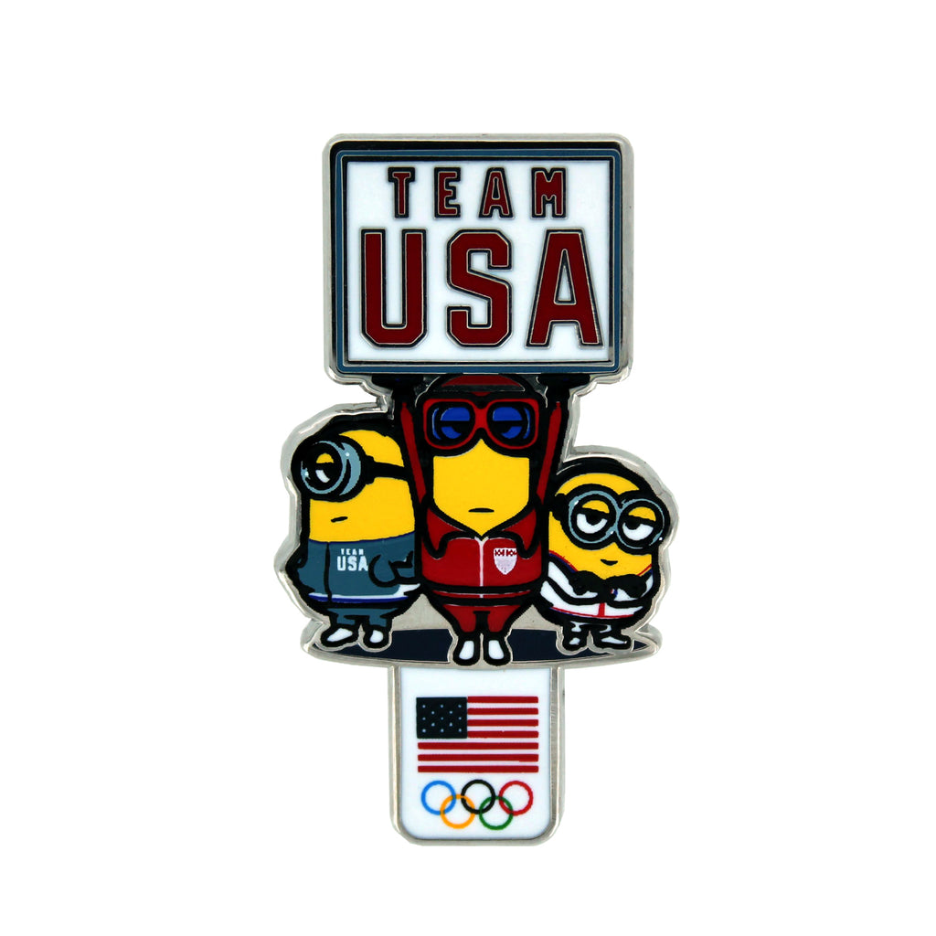 Minions x Team USA Olympic Lapel Pin – Honav USA