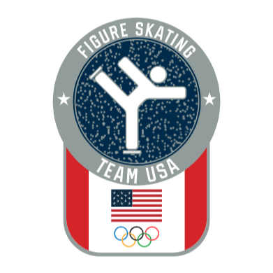 Team USA Figure Skating Pictogram Glitter Pin – Honav USA