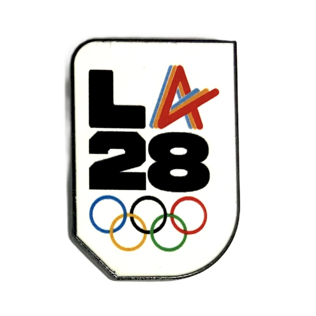 LA 2028 Olympics Logo in Athletic Spirit Pin – Honav USA